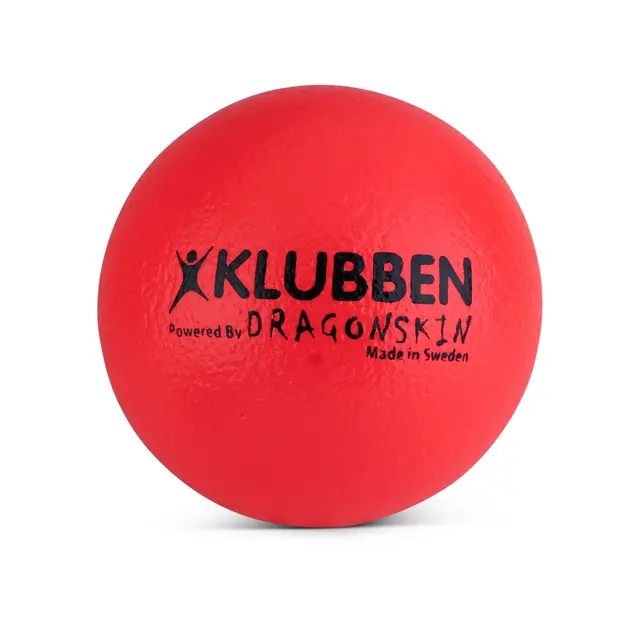 Dragonskin skumball 16 cm | Rød 16 cm softball til lek & kanonball ...