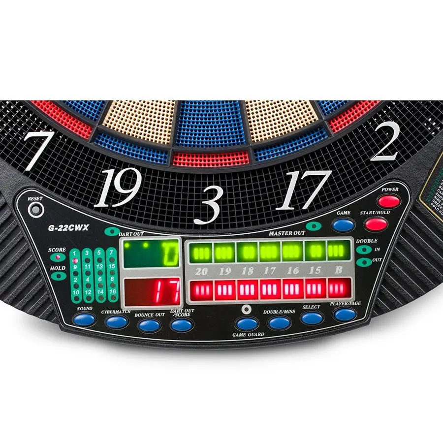 Dart Kings Dart inkludert Cricket Elektronisk dartskive inkludert 12 ...