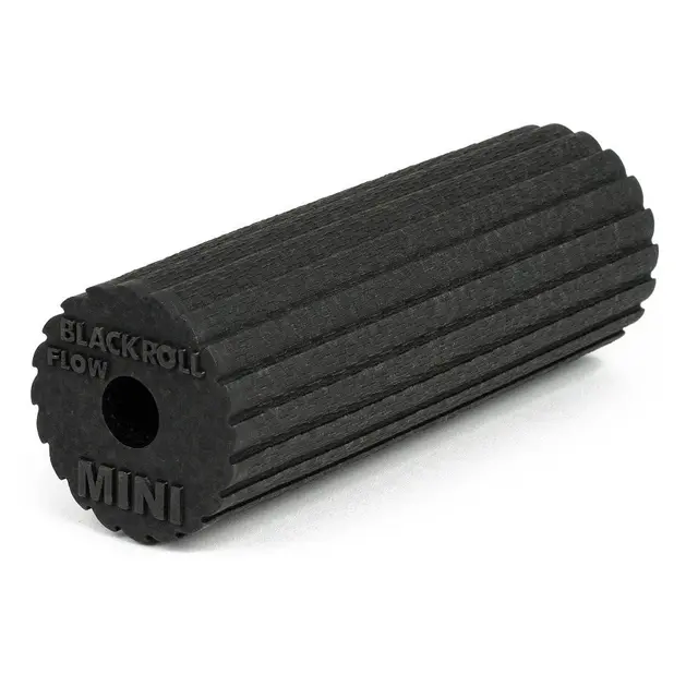 Blackroll Fascia Mini Flow massasjerulle 5,5 x 15 cm | svart - Klubben.no